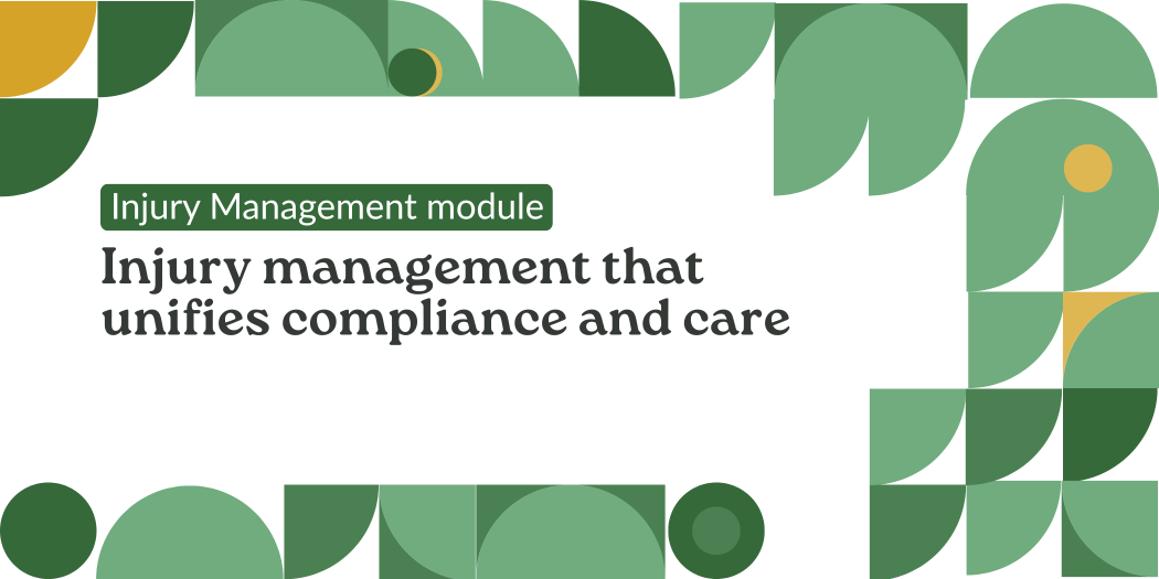 Injury Management Module | ecoPortal Health and Safety Software