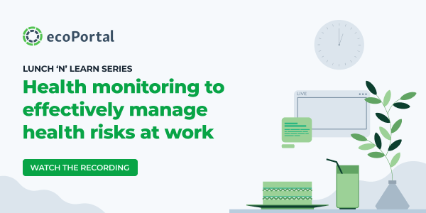 Health monitoring to effectively manage health risks at work ...